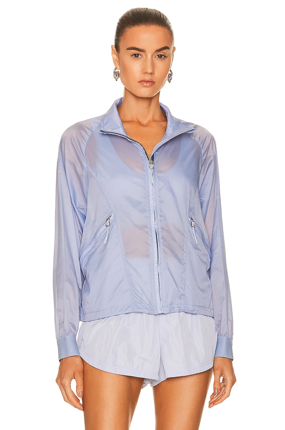 Varley Diego Jacket in Zen Blue | FWRD