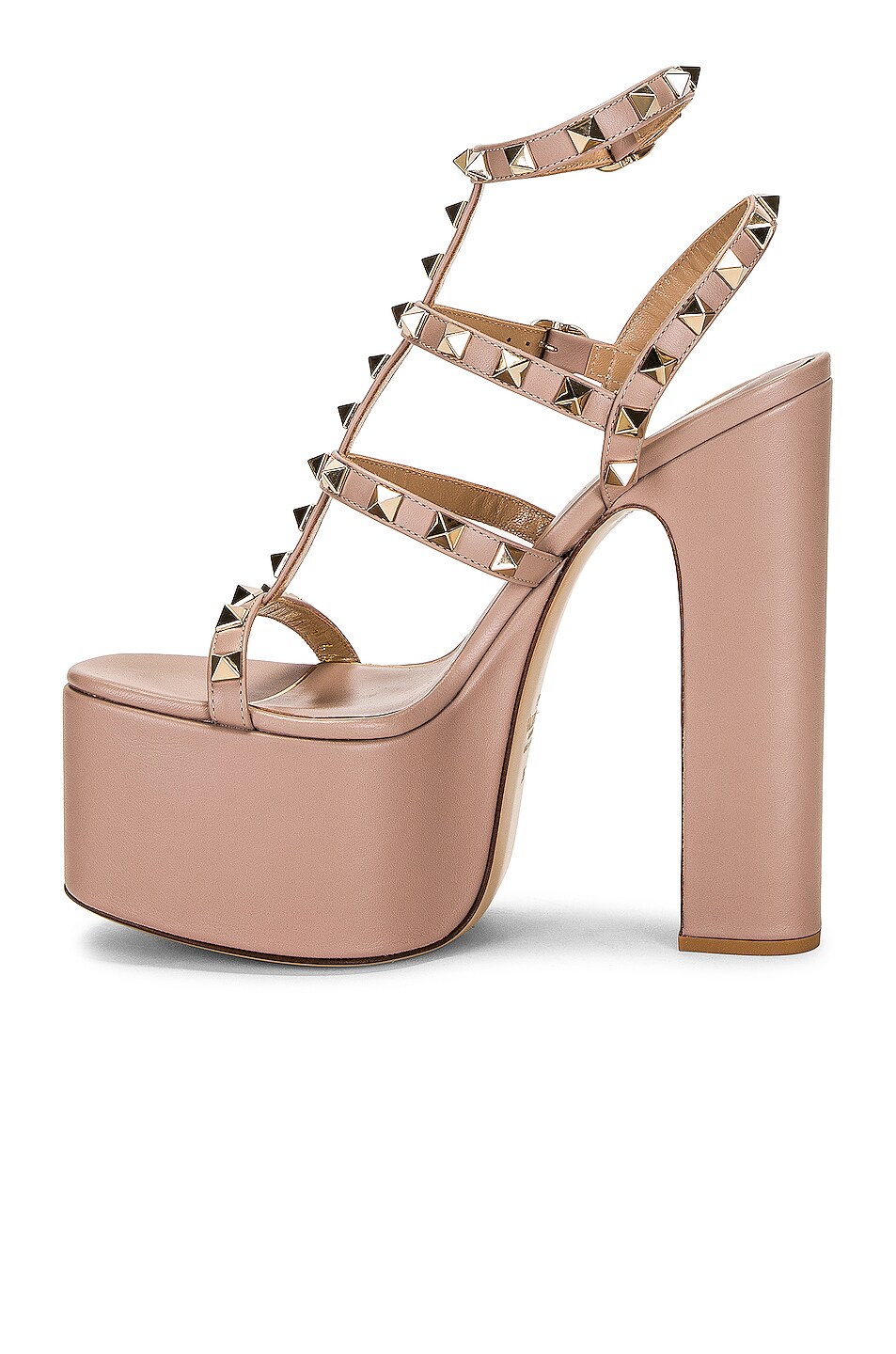 Valentino Rockstud Platform Sandals
