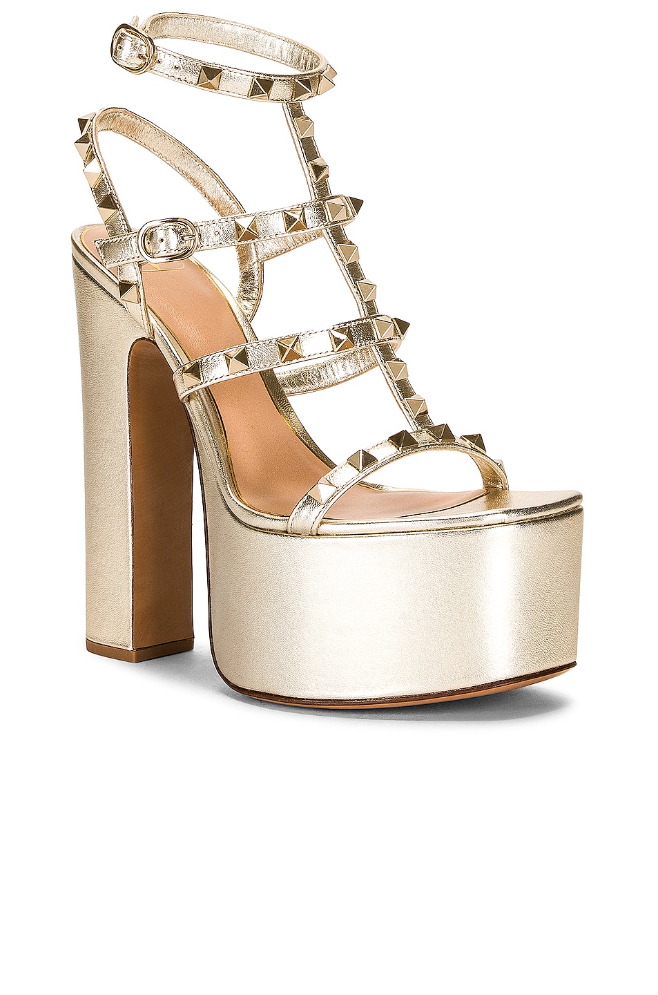 Valentino Rockstud Platform Sandals