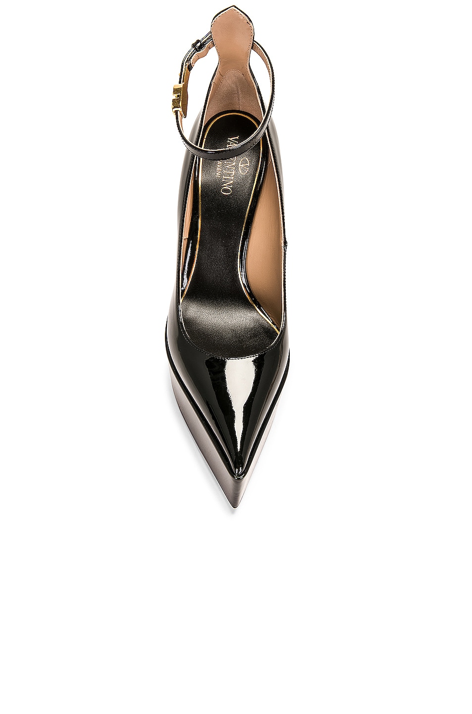 Valentino Garavani Tango Ankle Strap Heel in Nero | FWRD