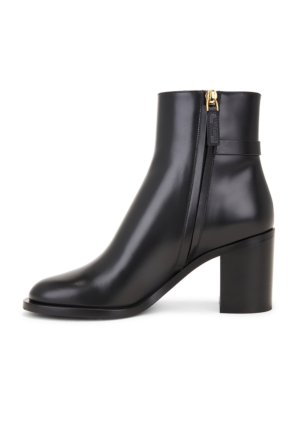 Valentino Garavani V Logo Signature Bootie in Nero | FWRD
