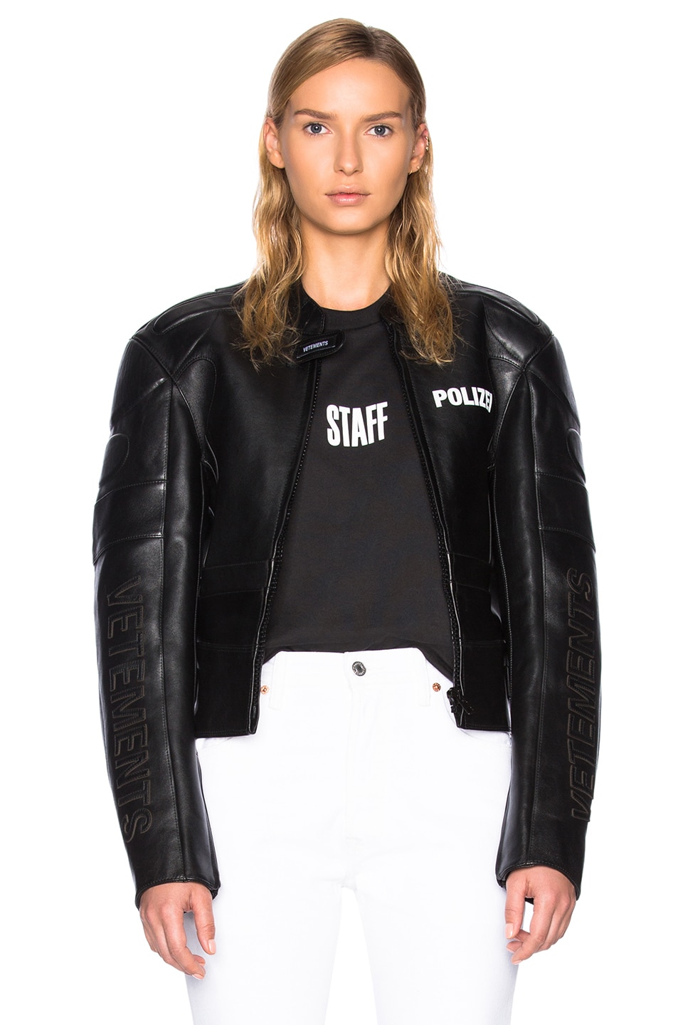 VETEMENTS Racing Jacket in Black | FWRD