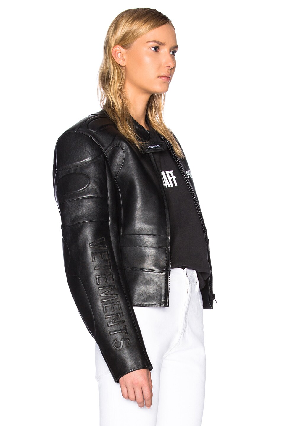 VETEMENTS Racing Jacket in Black | FWRD