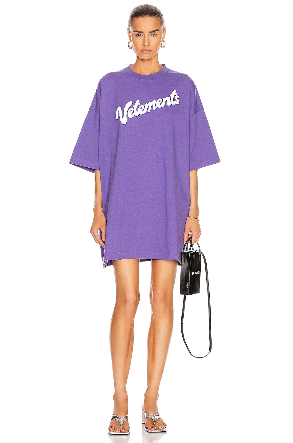 VETEMENTS Milka Tee in Lilac | FWRD