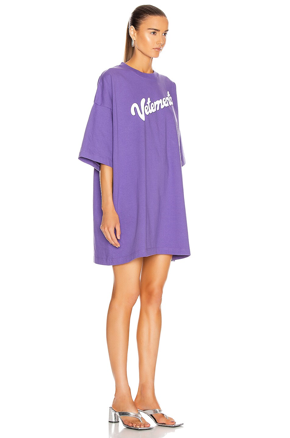 VETEMENTS Milka Tee in Lilac | FWRD