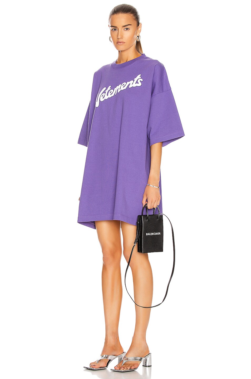 VETEMENTS Milka Tee in Lilac | FWRD