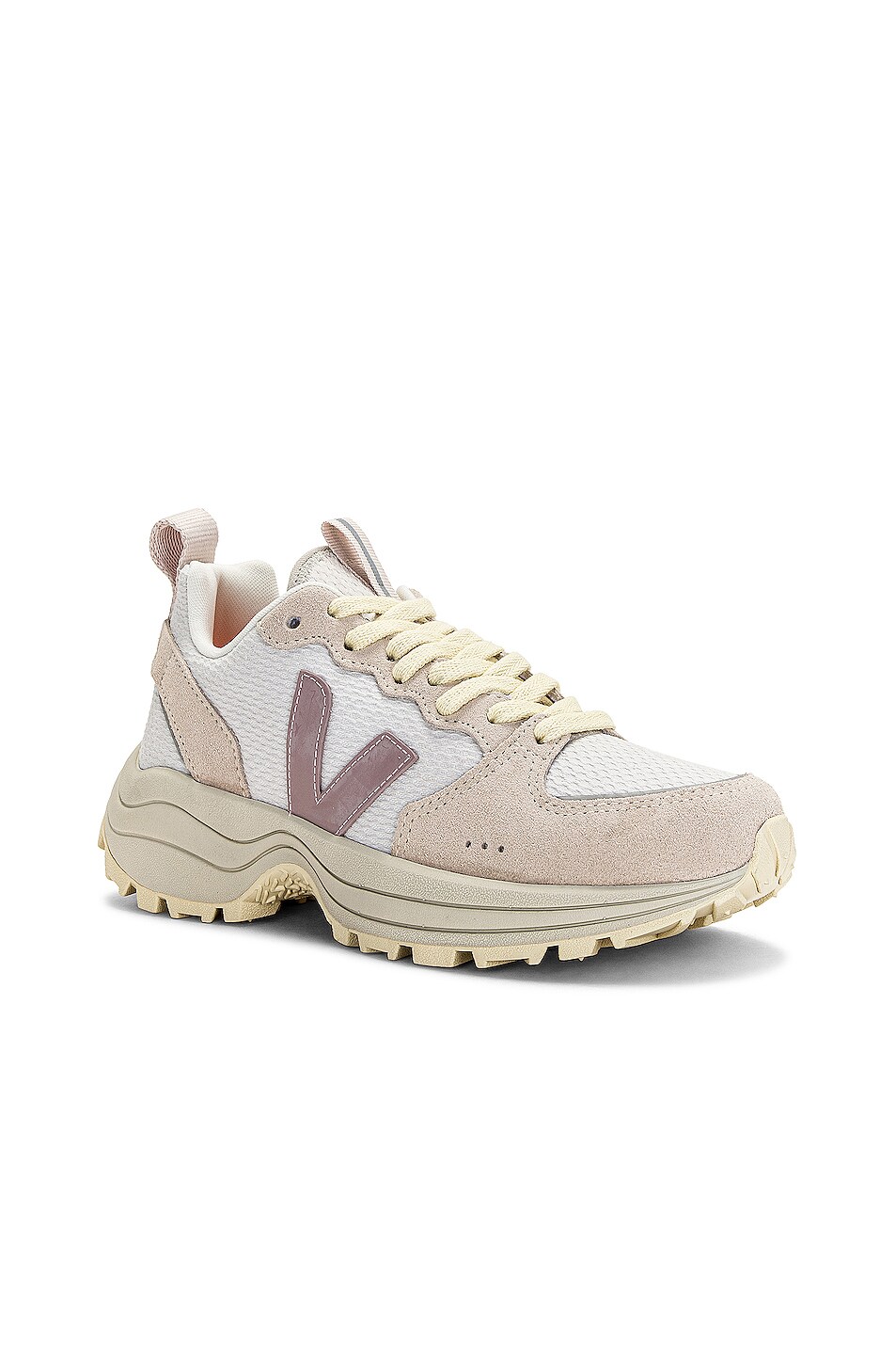 Veja Venturi Sneaker in Gravel & Babe | FWRD