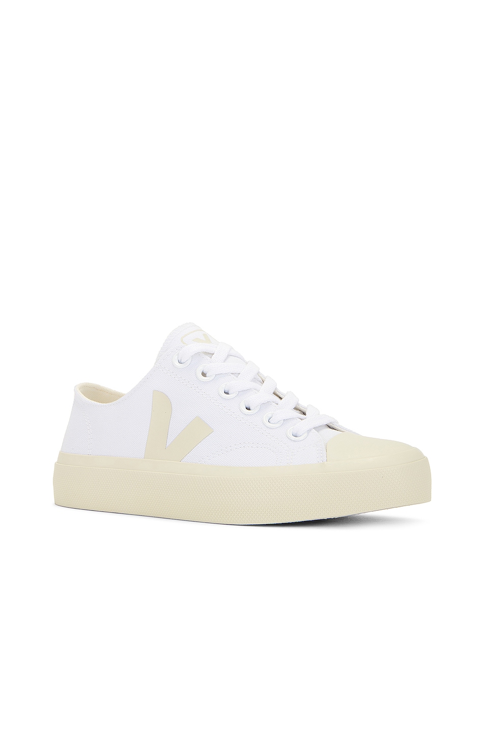 Veja Wata Ii Low Sneaker in White & Pierre | FWRD