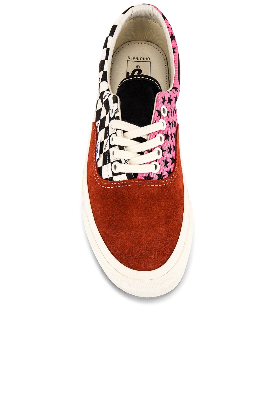 Vans Vault OG Era LX in Madder Brown & Jester Red in Bossa Nova ...