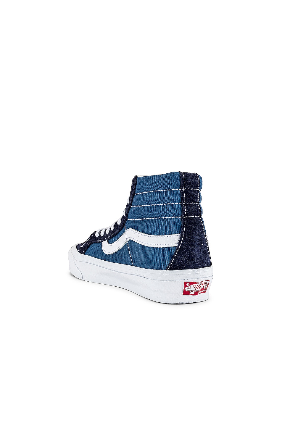 Vans Vault OG Sk8-Hi LX Sneaker in Navy & Stv Navy | FWRD