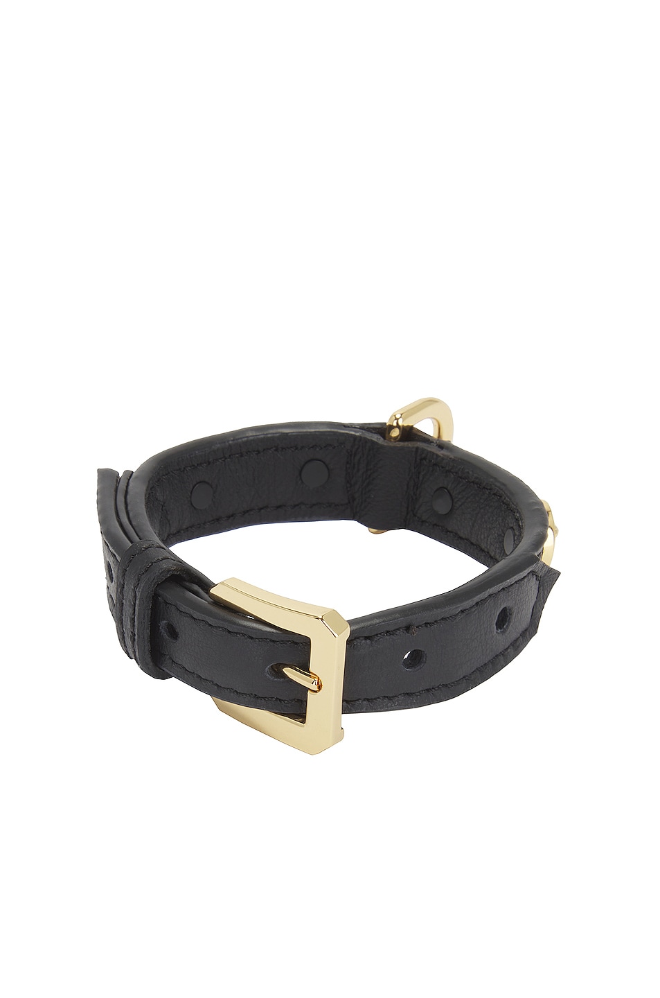 VERSACE Medusa Dog Collar in Nero | FWRD