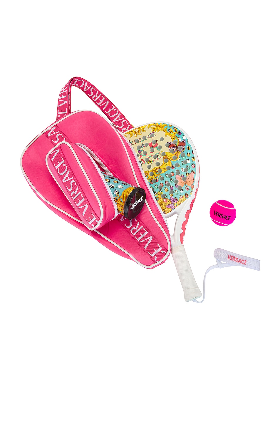 VERSACE La Vacanza Paddle Racket in Multicolor | FWRD