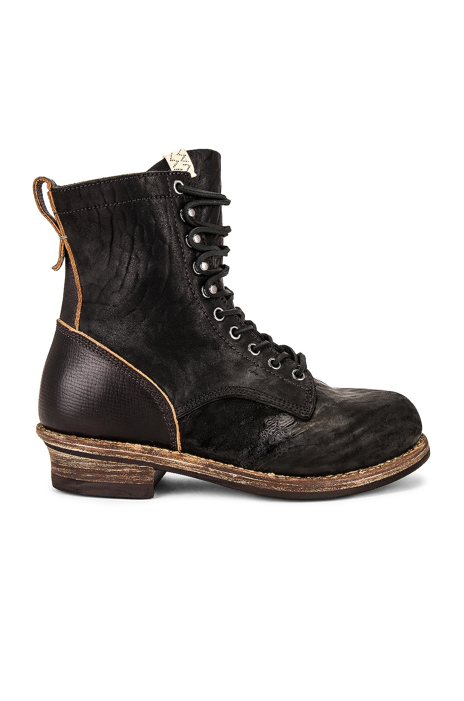 Visvim Poundmaker Folk in Black | FWRD