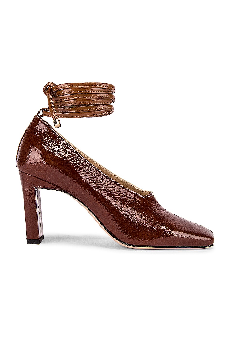 Wandler Isa Mules in Tan Shades | FWRD
