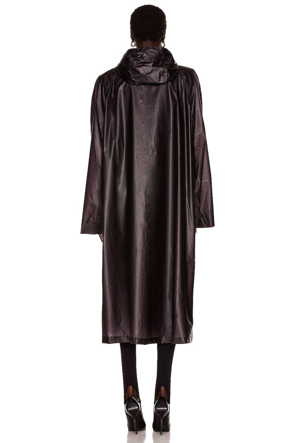 WARDROBE.NYC Raincoat in Black | FWRD