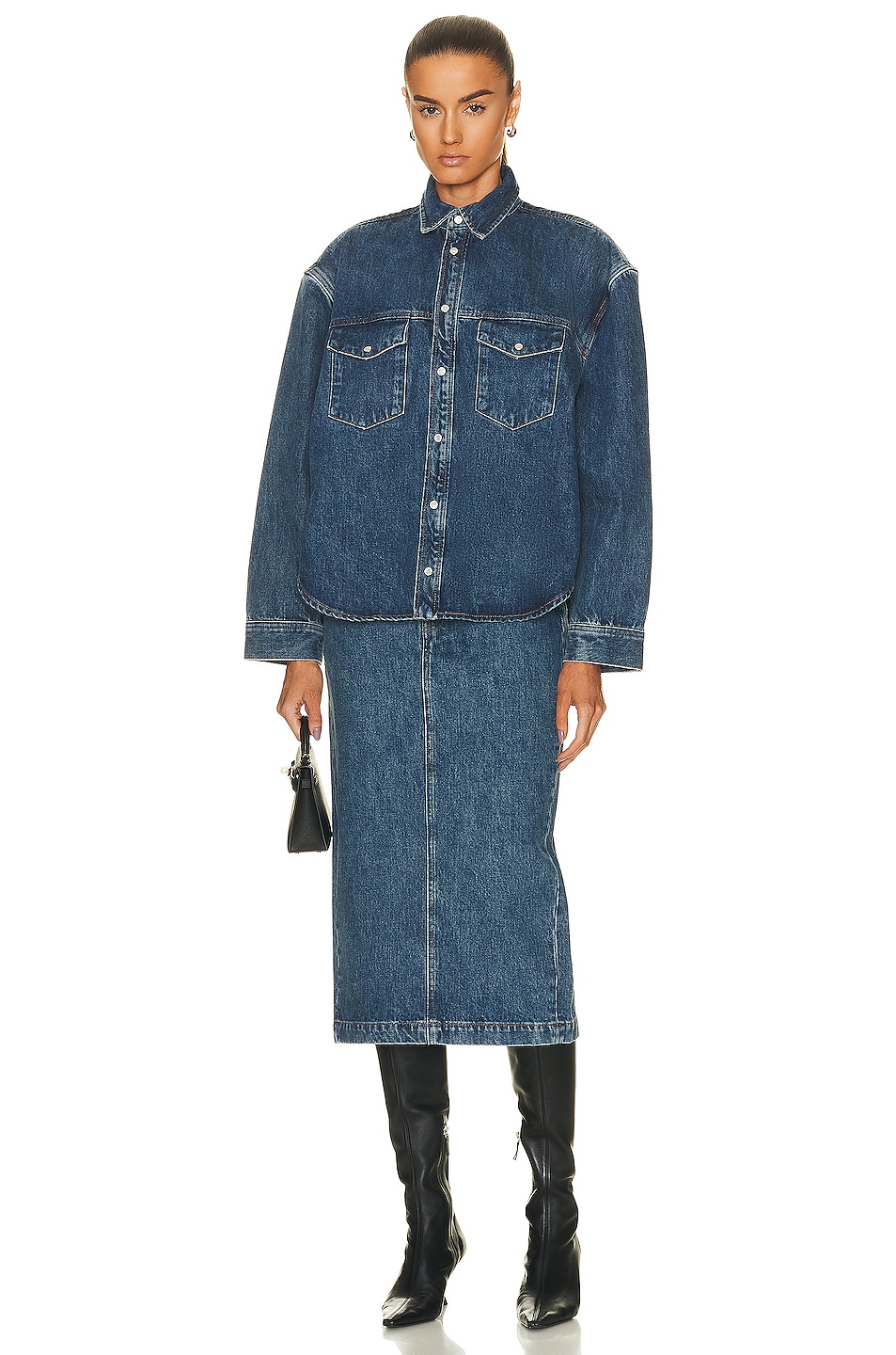 WARDROBE.NYC Denim Jacket in Indigo | FWRD