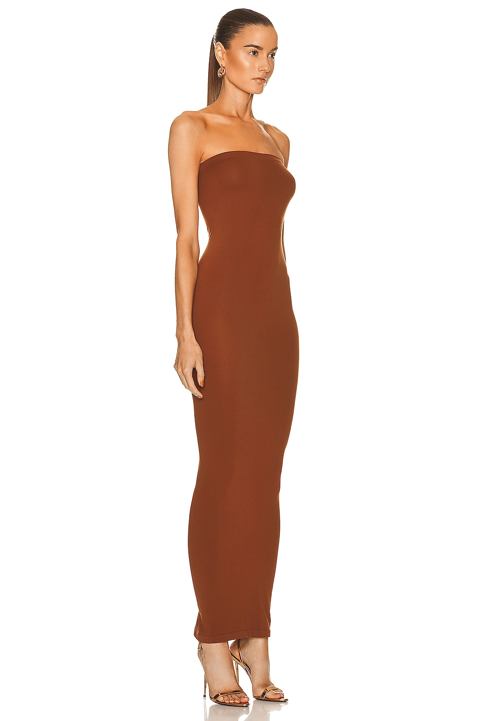 Wolford Fatal Dress in Roasted Almond | FWRD