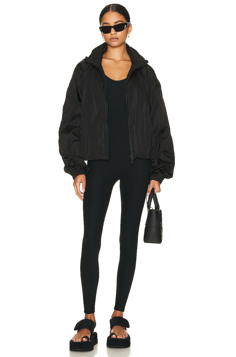 YEAR OF OURS The Jen Jumpsuit in Black | FWRD