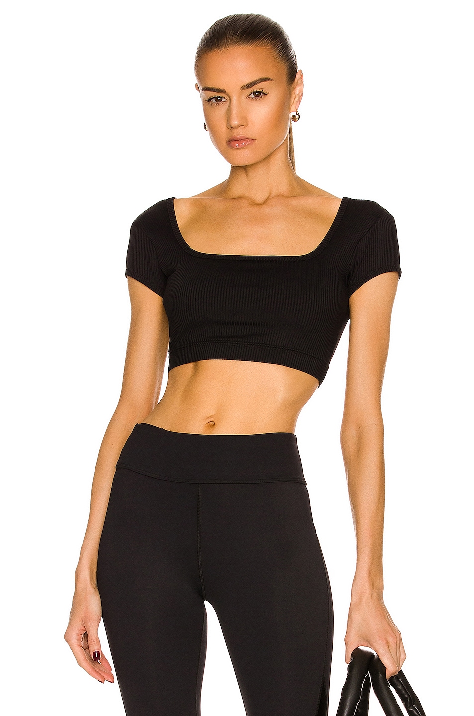 YEAR OF OURS The Tee Bra in Black | FWRD