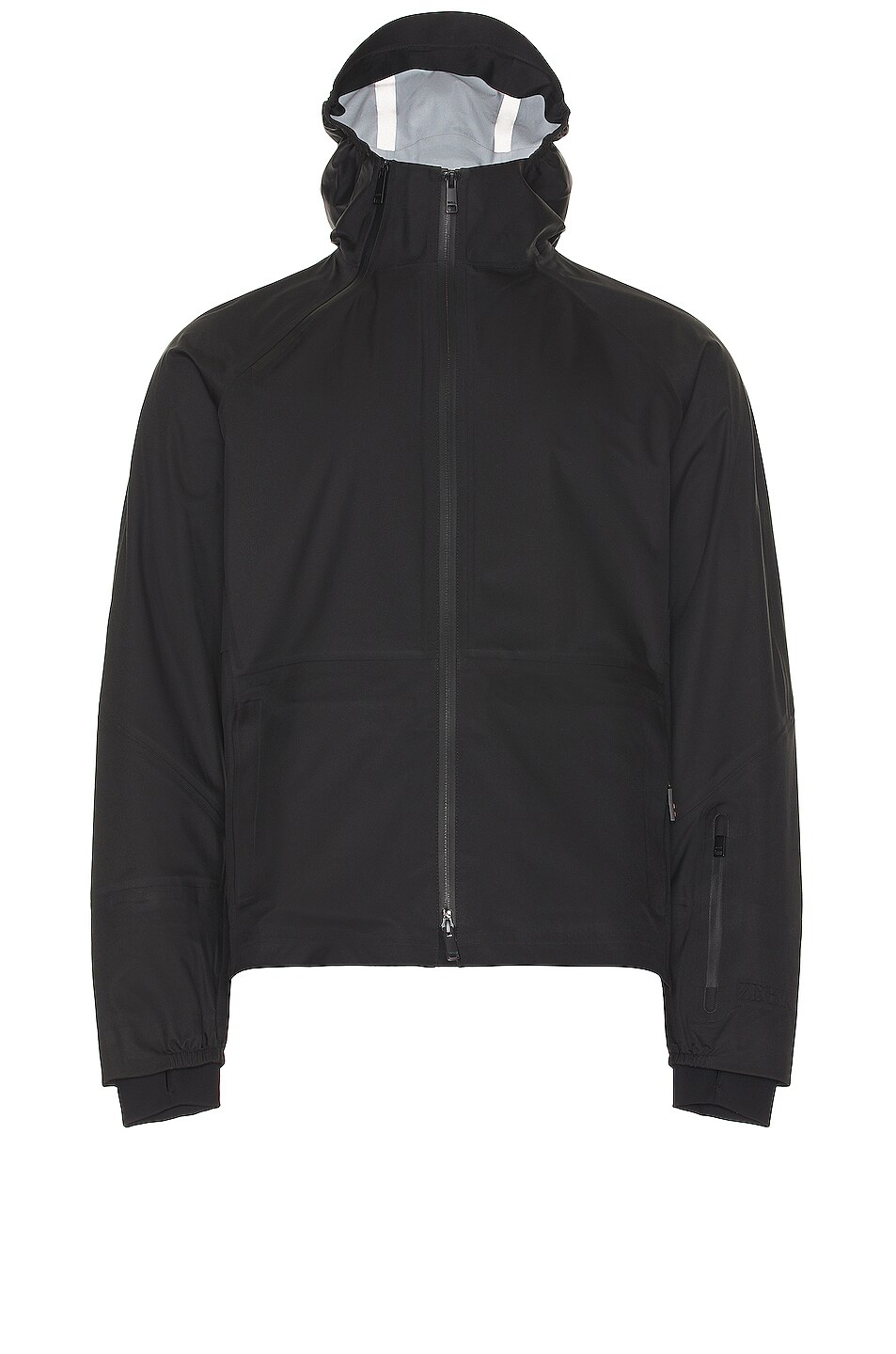 Zegna 3 Layers Soft Shell Jacket in Black | FWRD