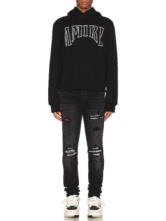 Amiri Boucle Mx1 in Aged Black | FWRD Amiri Boucle Mx1 in Aged Black | FWRD