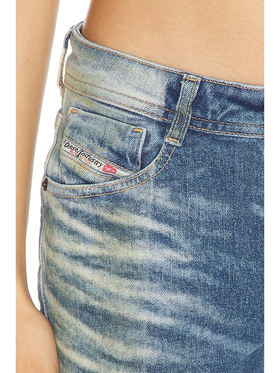 Diesel Low Rise Bootcut Leg in Denim | FWRD Diesel Low Rise Bootcut Leg in Denim | FWRD