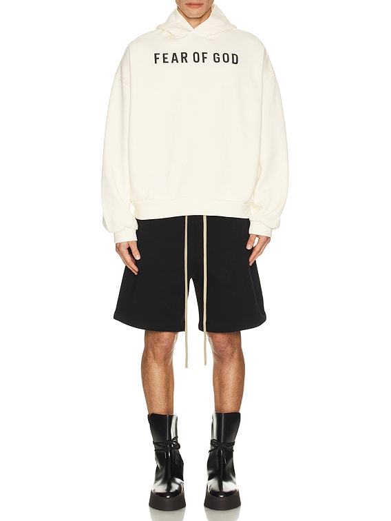 Fear of God Fleece Relaxed Shorts in Black | FWRD Fear of God Fleece Relaxed Shorts in Black | FWRD