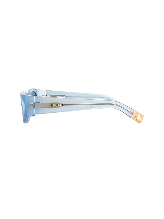 JACQUEMUS サングラス - Light Blue | FWRD JACQUEMUS サングラス - Light Blue | FWRD