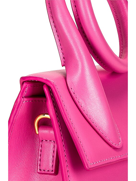 JACQUEMUS Le Chiquito Noeud Bag in Pink | FWRD JACQUEMUS Le Chiquito Noeud Bag in Pink | FWRD