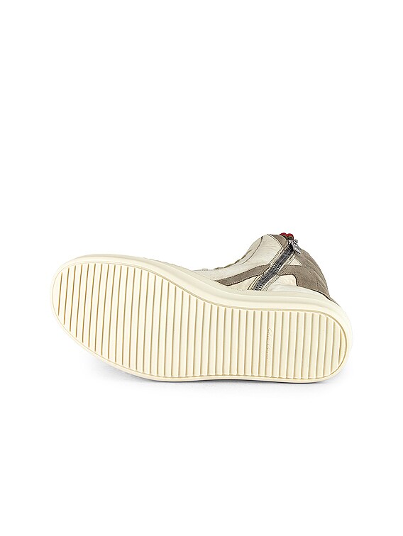 Rick Owens Geobasket Sneaker in Off White | FWRD Rick Owens Geobasket Sneaker in Off White | FWRD