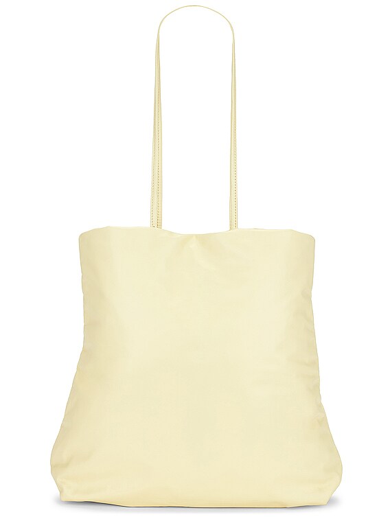 The Row Pim Bag in Light Yellow PLD | FWRD The Row Pim Bag in Light Yellow PLD | FWRD