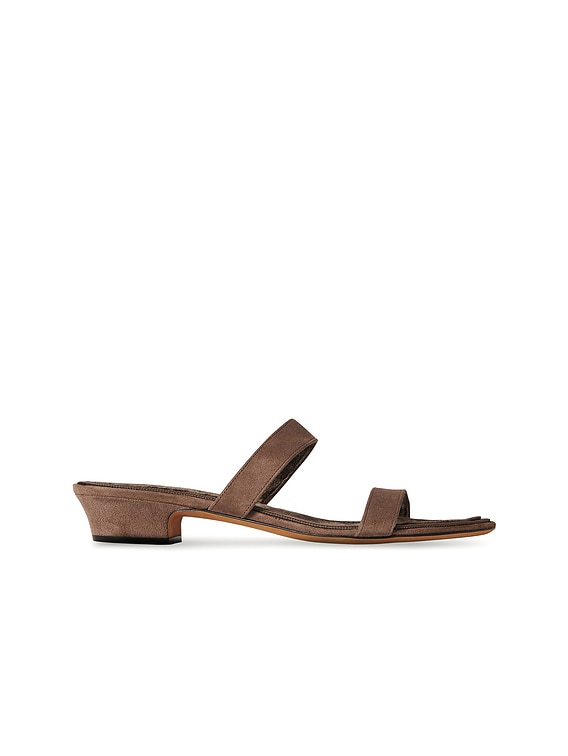 The Row Awar Sandal in Light Brown | FWRD The Row Awar Sandal in Light Brown | FWRD