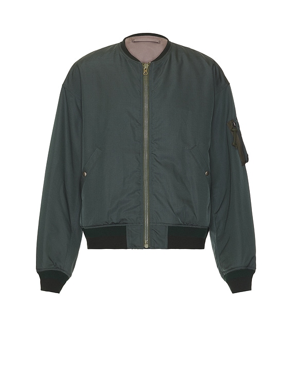 Visvim Thorson Mawata Jacket in Green | FWRD Visvim Thorson Mawata Jacket in Green | FWRD