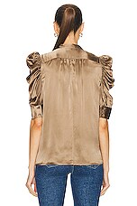 FRAME Gillian Top in Earth | FWRD